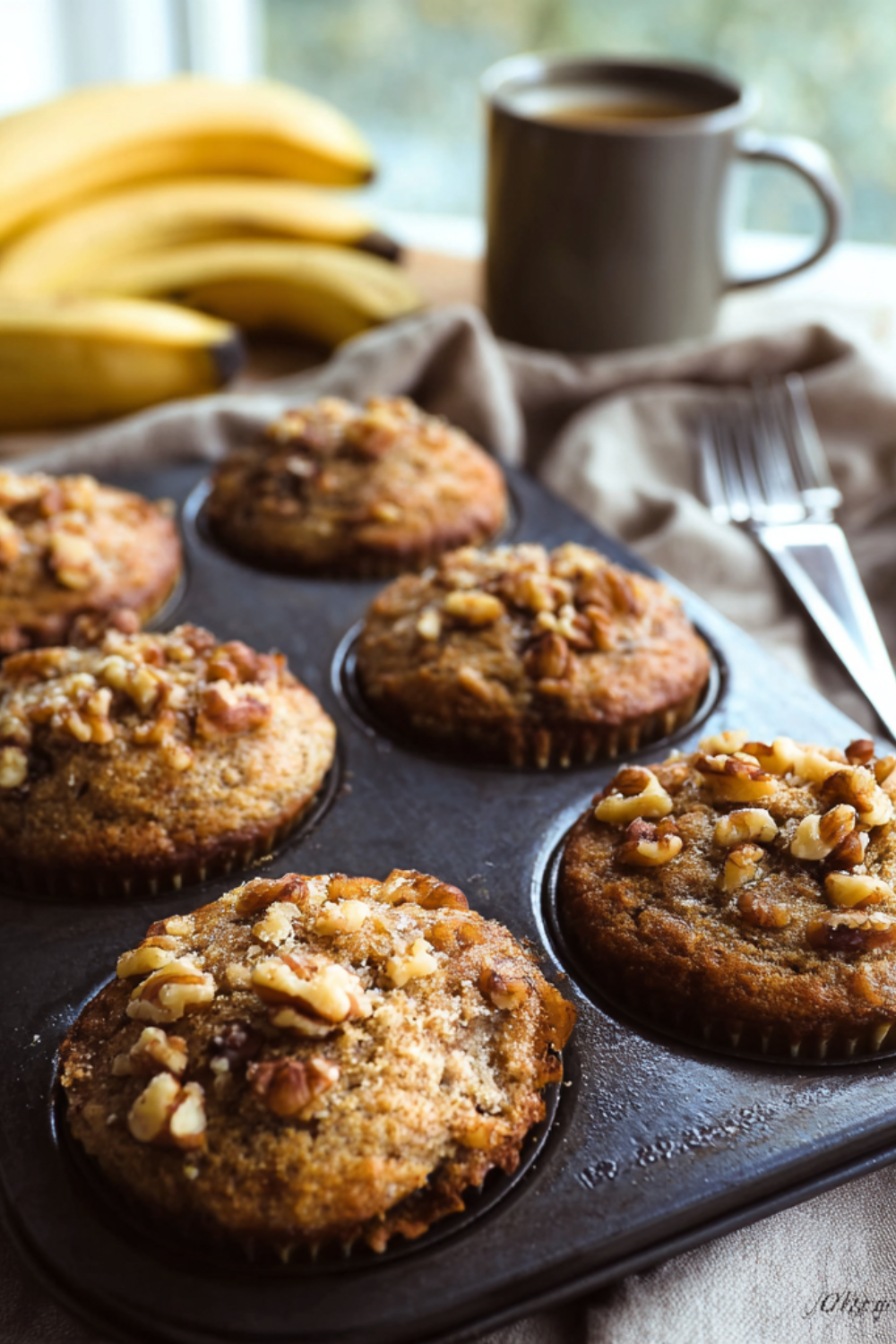 Low Sodium Banana Nut Muffins Recipe - Savory Sides
