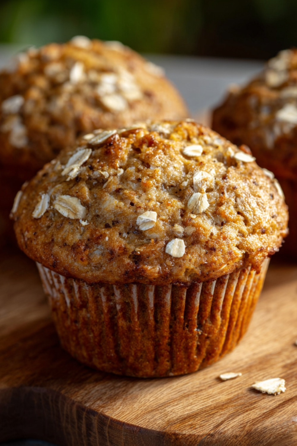 Low Sodium Banana Oatmeal Muffins Recipe - Savory Sides