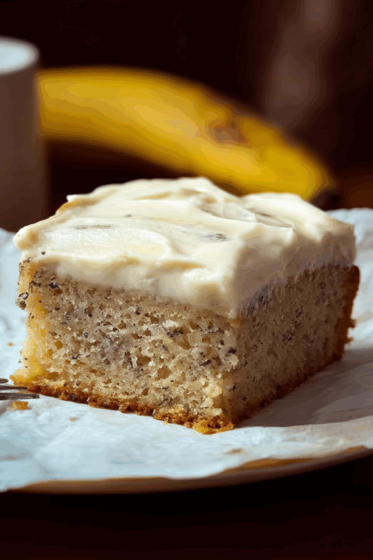 Low Sodium Banana Cake Recipe - Savory Sides