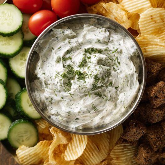 Low Sodium Potato Chip Dip - Savory Sides