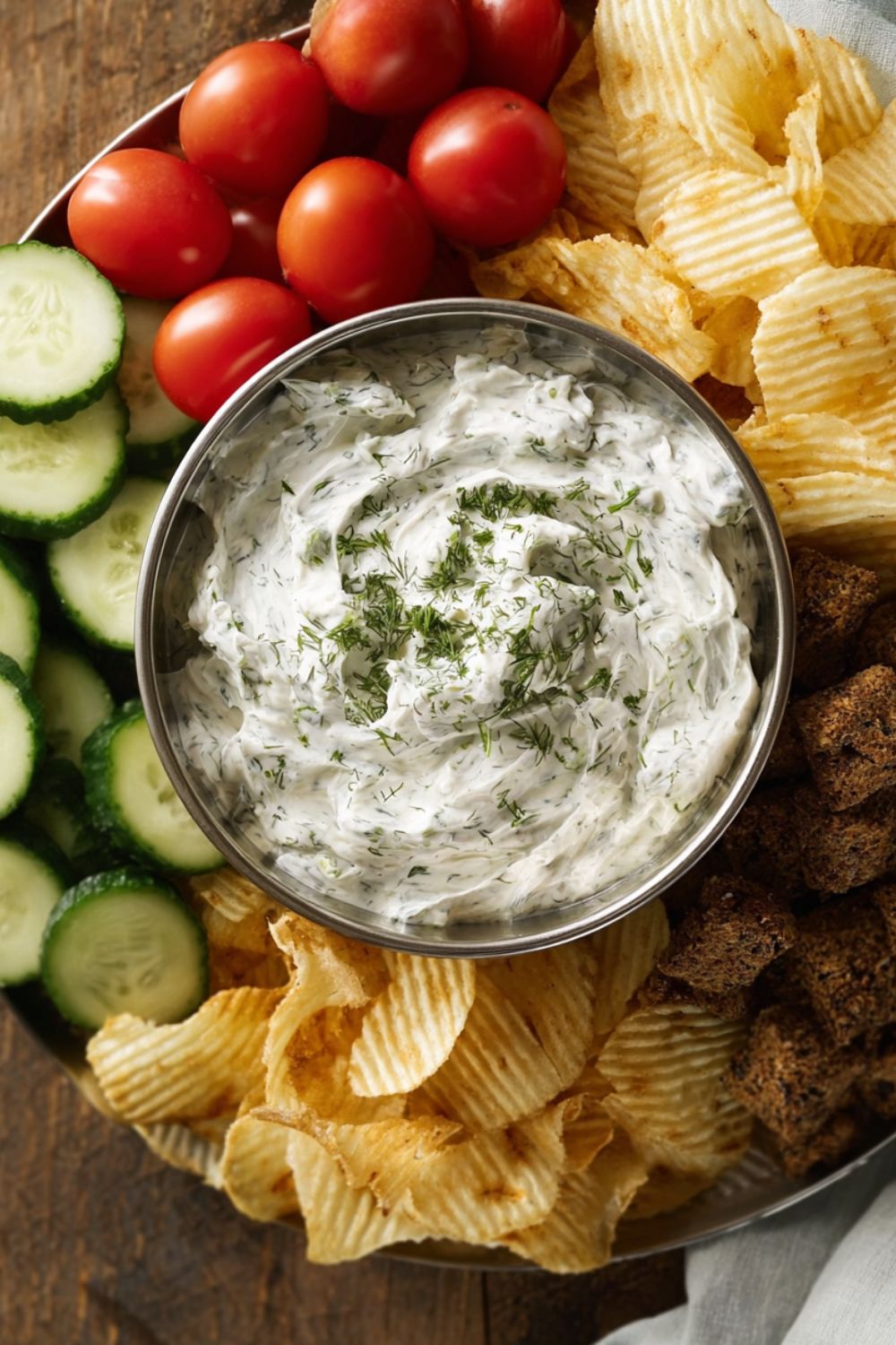 Low Sodium Dill Dip - Savory Sides