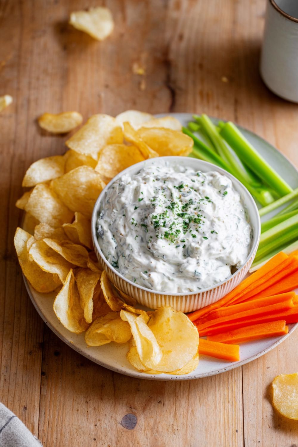 Low Sodium Potato Chip Dip - Savory Sides