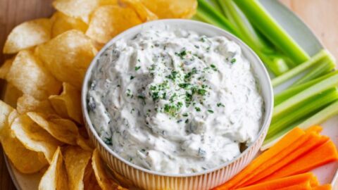 Low Sodium Potato Chip Dip - Savory Sides