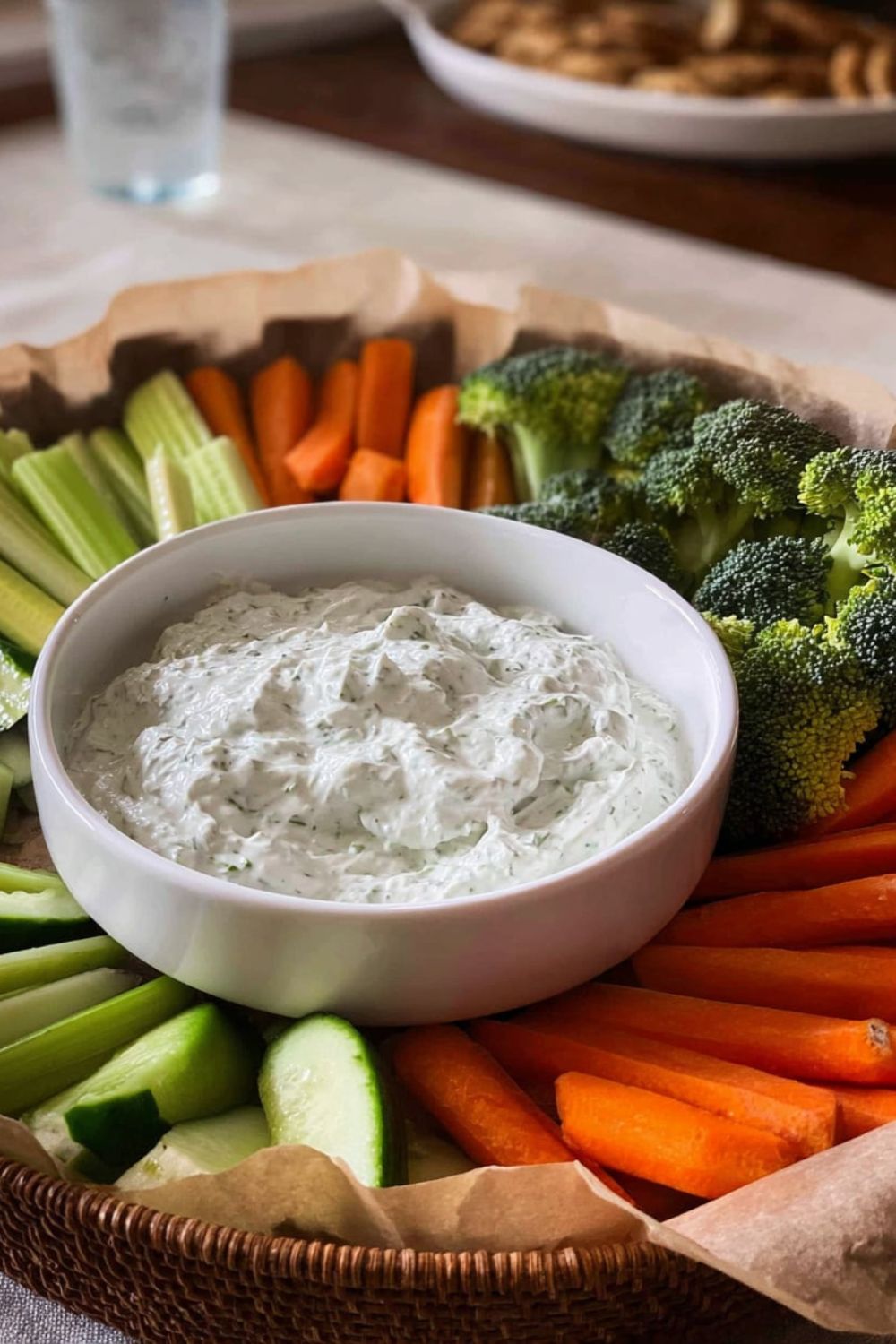 Low Sodium Vegetable Dip - Savory Sides