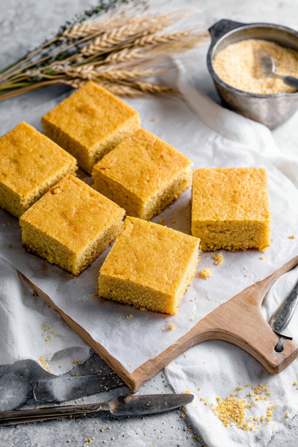 Low Sodium Buttermilk Cornbread - Savory Sides