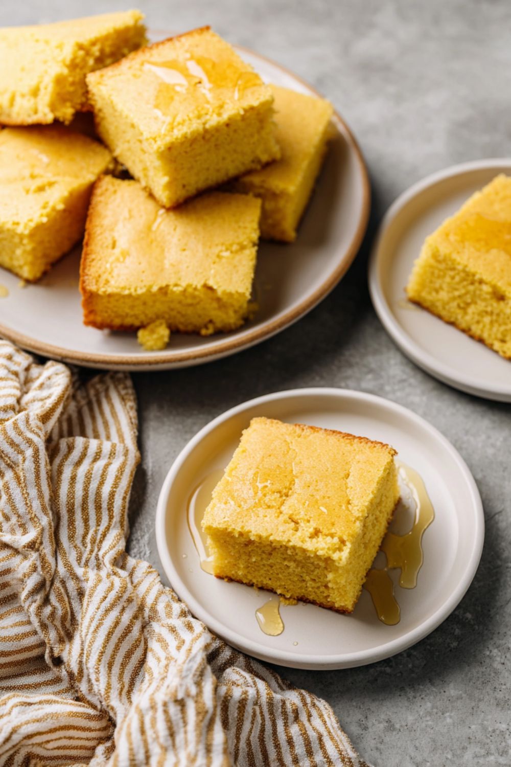 Low Sodium Cornbread With Honey - Savory Sides