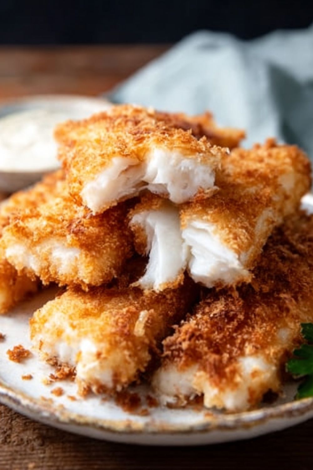Low Residue Fried Fish - Savory Sides