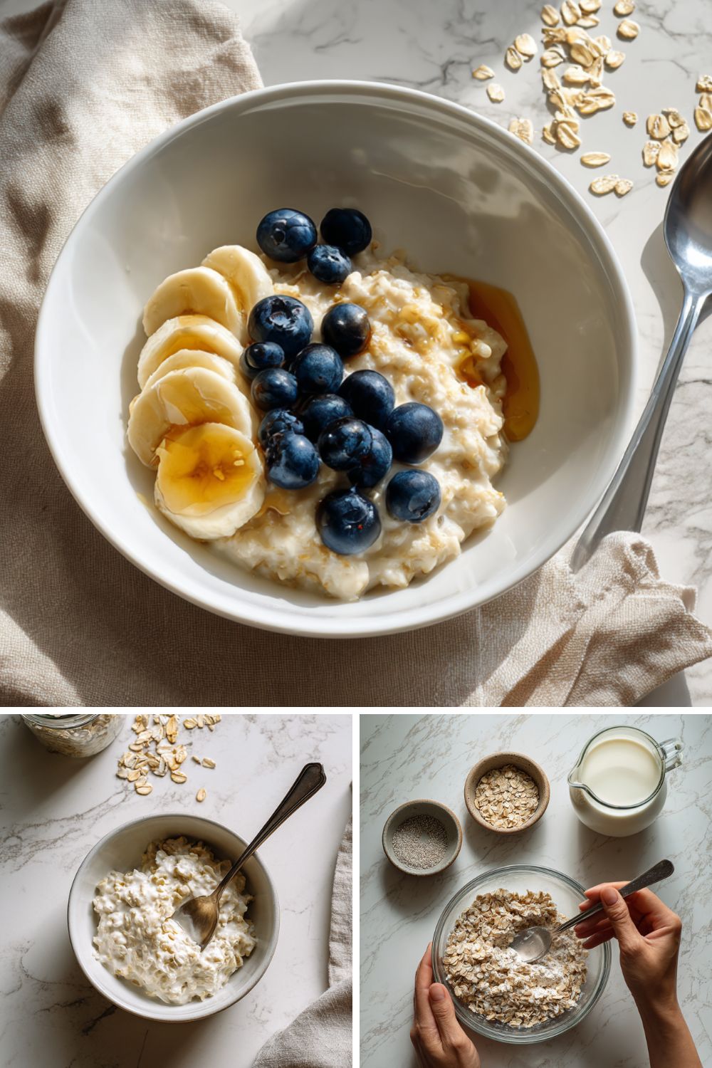 Low Acid Overnight Oats - Savory Sides
