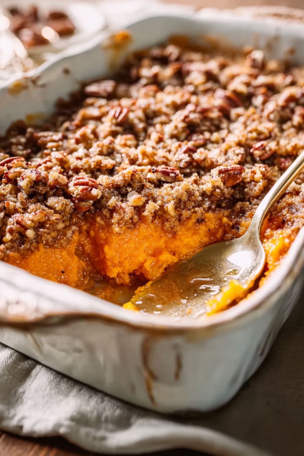 Low Acid Sweet Potato Casserole - Savory Sides