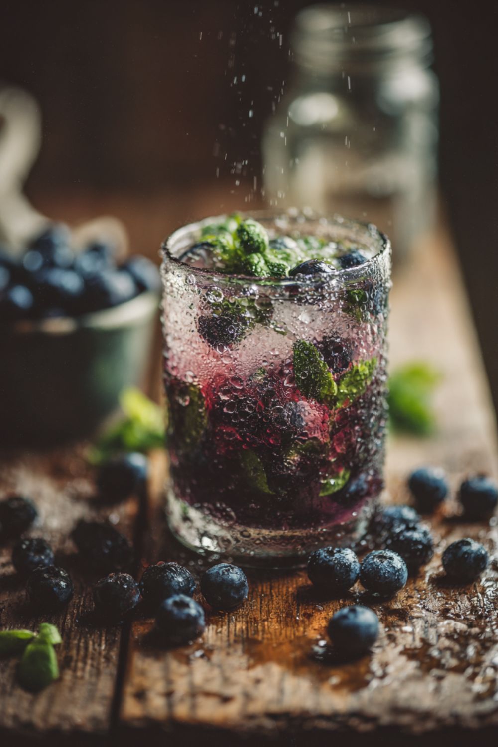 Low Histamine Blueberry Cooler - Savory Sides