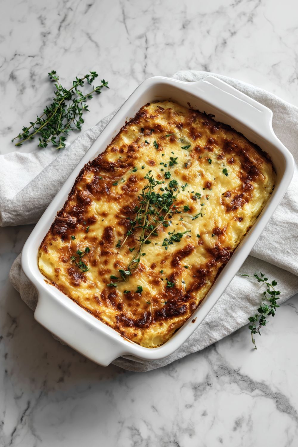 Low Acid Meat Breakfast Casserole - Savory Sides