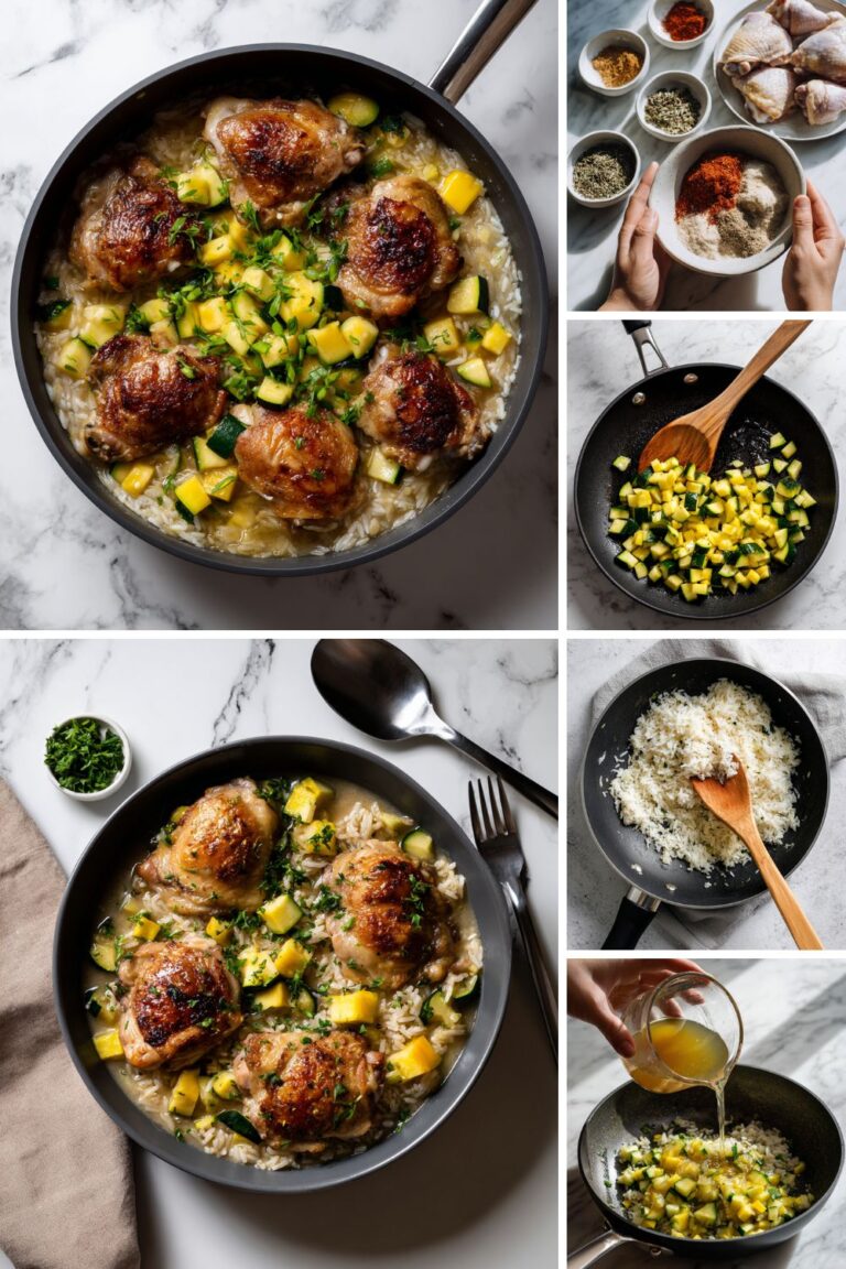 Low Acid One-Pot Chicken And Rice Recipe - Savory Sides