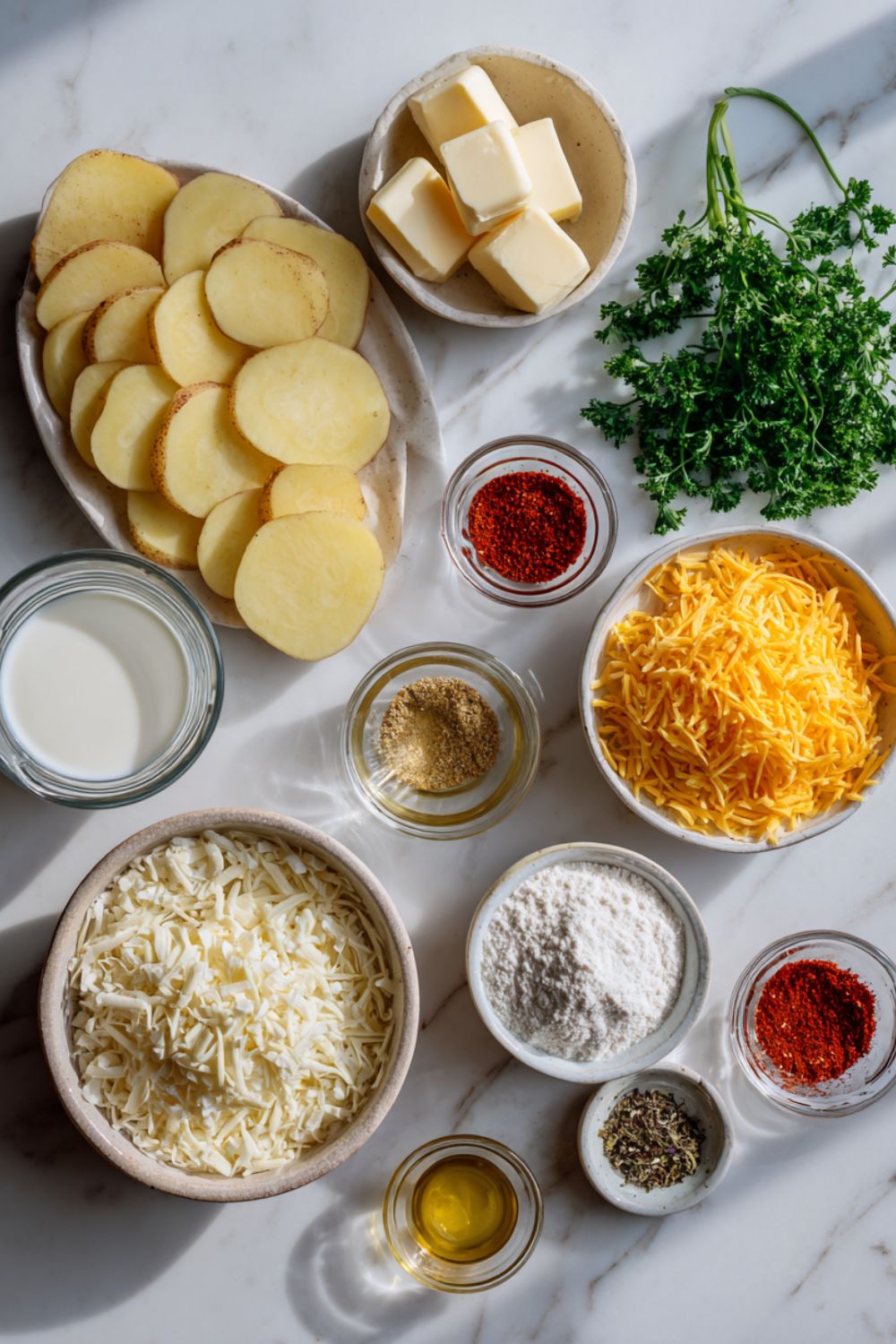 Low FODMAP Scalloped Potatoes - Savory Sides