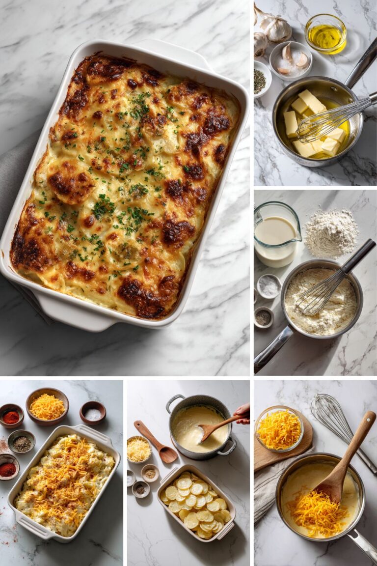 Low FODMAP Scalloped Potatoes - Savory Sides