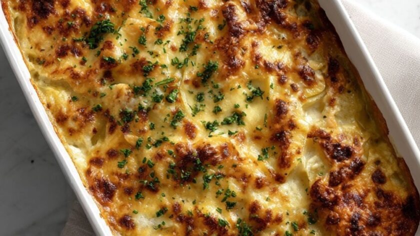 Low FODMAP Scalloped Potatoes - Savory Sides